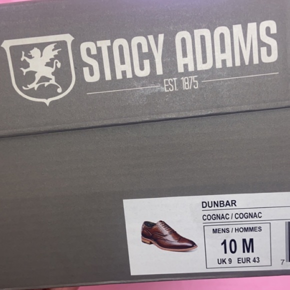Stacy Adams | Shoes | Stacy Adams Mens Dunbar Cognac Dress Shoes Size ...